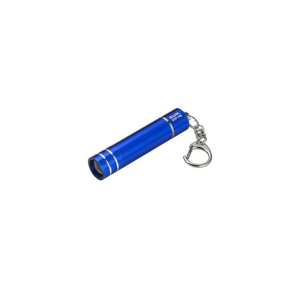 ●カラー：ブルー●本体サイズ(約)：直径16mm×高76mm●質量：19g(電池除く)小型軽量丈夫で明るいLEDライトです。【特長】・小さくてもとても便利な2WAYライトです。・通常はハンディライトとして、先端を伸ばすとランタンとしても使え...
