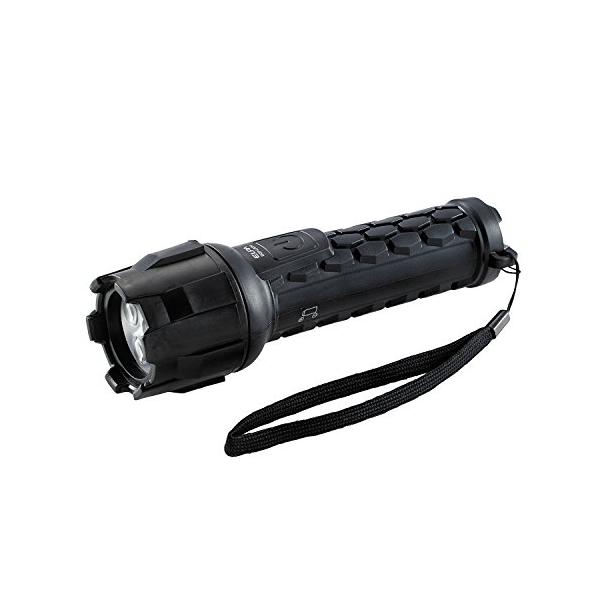 ●使用電池：単三形アルカリ乾電池X2本(別売)   連続点灯時間：約13時間※アルカリ乾電池使用時(電池の性能や使用状況により異なります)●光源：白色LEDX3灯 明るさ：18lm(照度約220lx ※距離1m・中心点照度・電池初期時)●外...