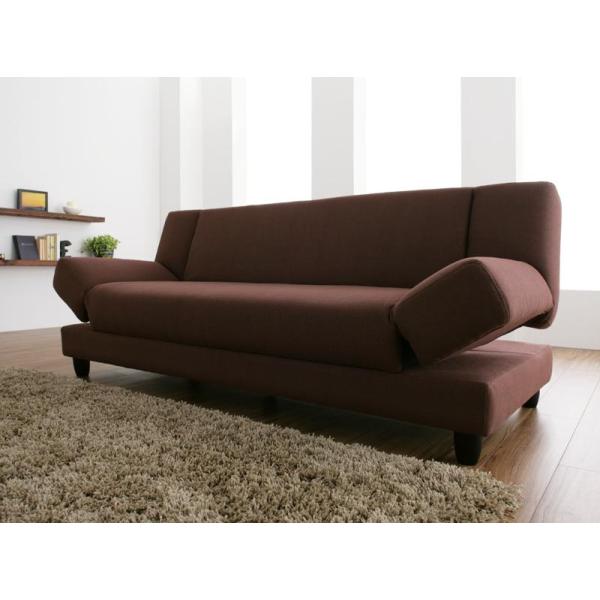 カウチソファベッド【Lutas】ルータス ブラック