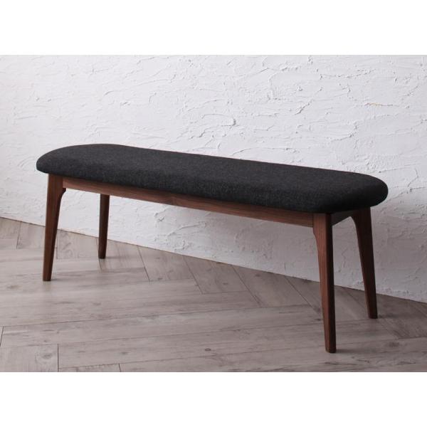 北欧デザイナーズダイニングシリーズ【Spremate】シュプリメイト ベンチのみ単品販売 ダークグレー