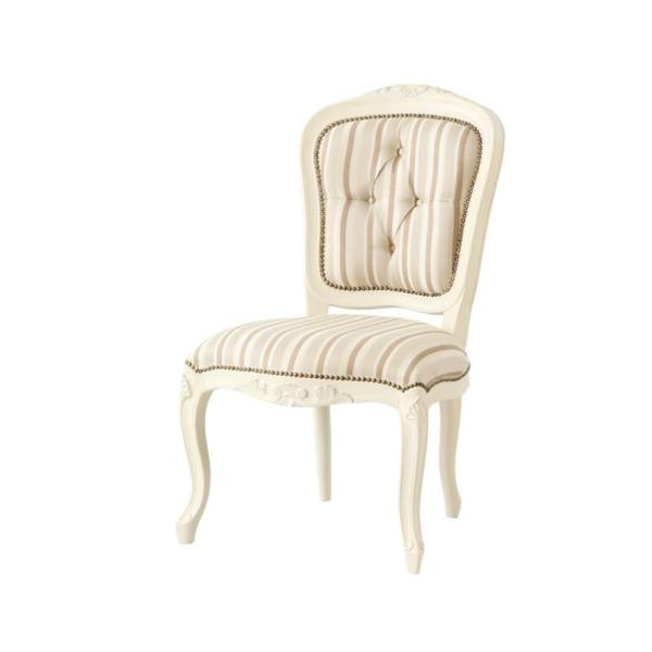 ヨーロピアンクラシックデザイン アンティーク調ダイニング【Salomone】サロモーネ チェア単品 ブラウン