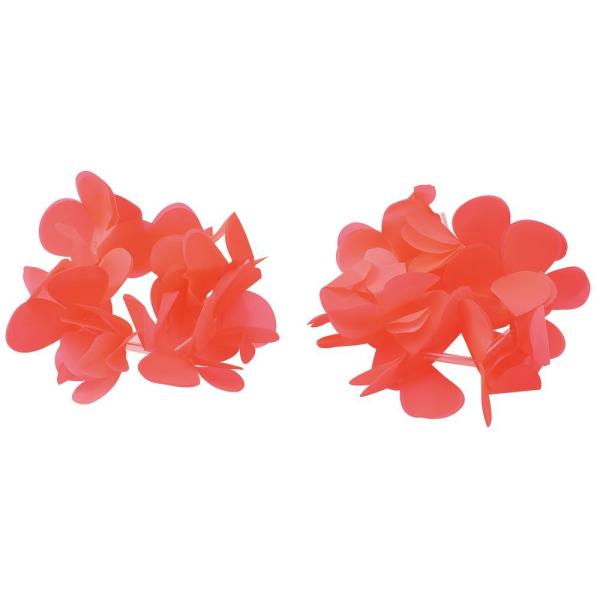 きれいで大きな花びらのうでわ　　遠目からでもよく目立つ人気の大サイズ　　豊富なカラーバリエーション　　【詳細】　セット内容：2個組　商品サイズ：約φ130×巾70mm　材質：ポリエステル　　※実際の色とは異なる場合がございます。　　[ 衣装...