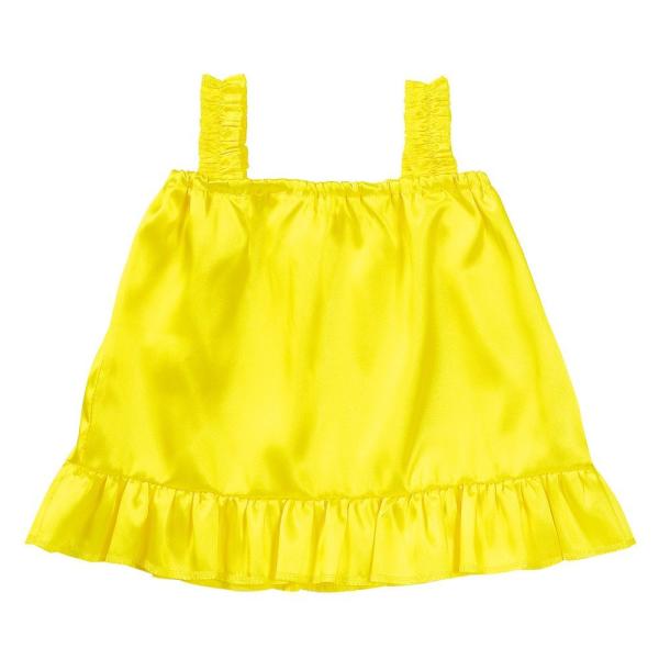 かぶるだけでかわいい！ソフトサテン生地のビスチェ！　　肌触りがよく、光沢のあるサテン製！縫製済み衣装ベース！カラフルなベースだから、バリエーション豊富な衣装作りができます！製作時間を大幅に短縮できます！お遊戯会・発表会・運動会に最適！　　豊...