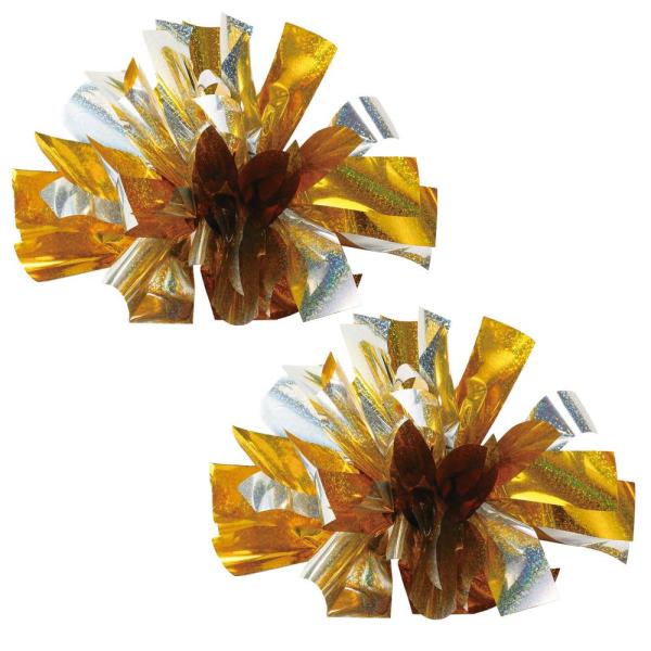 手が使えてもっと自由に！キラキラ輝くハンドフリーポンポン！　　ソフトゴム付きで腕や指に装着可能なハンドフリータイプのポンポンです。幅広で大きく広がるデザインと、キラキラとしたホログラムで、応援やダンスをより華やかにします。手のひらが自由に使...