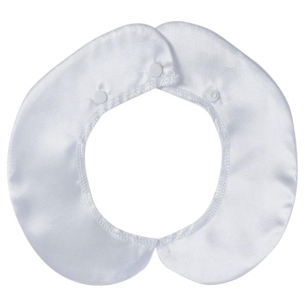 ワンタッチで華やかに！サテン製のかわいい付け襟！　　衣装のアクセントにぴったりなかわいい付け襟です。光沢感のあるサテン素材を使用しており、発表会やダンス、演技、イベントなど、華やかで可愛い衣装づくりの仕上げにぴったりのアイテムです。ボタンで...