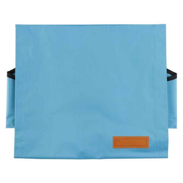 防災ずきんが背もたれクッションになる！防災ずきんも収納できます！　　取付簡単 大人用、子供用兼用　　【詳細】　商品サイズ：383×344mm　材質：ポリエステル　　[ 防犯・防災商品 ]　