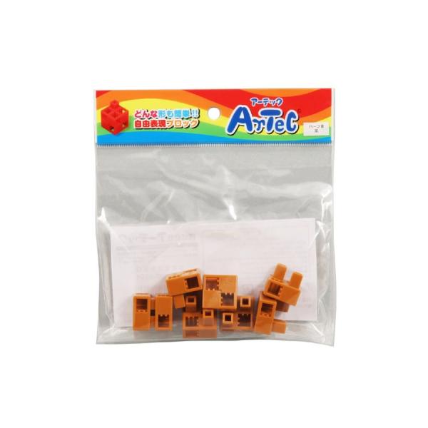 Artecブロックパーツ単品　　【詳細】　セット内容：ブロック　ハーフB×8pcs　商品サイズ：ブロック ハーフB：W20×H20×D10mm　材質：ブロック:ABS　　[ Artecブロック アーテックブロック ]　