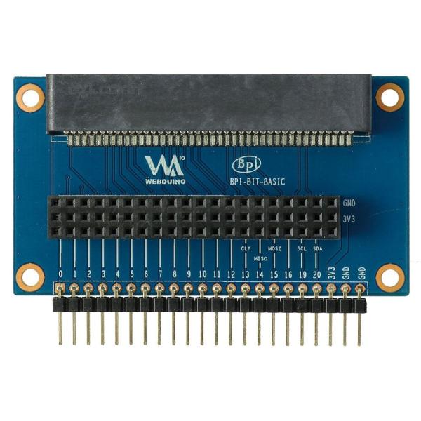 幅が広がる！Studuino:bit変換基板！　　Studuino:bitを使いやすいピン配列へ変換できるエッジコネクタ変換基板です。外部センサや電子部品との接続が容易になり、拡張性が大幅に広がります。学習用ロボット制作や実験環境の整備にお...