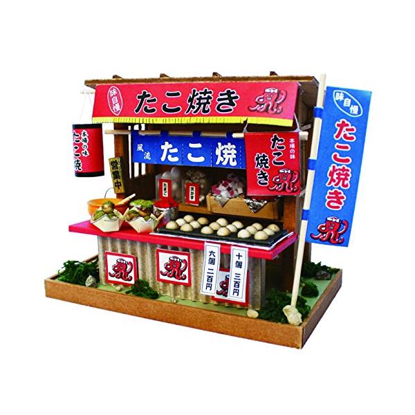 ●インポート商品●並行輸入品のため、箱などに傷、かすれ等がある場合があり、ギフト・コレクションには不向きな場合があります。●商品名昭和屋台キット「たこ焼き屋さん」●サイズＷ145　Ｄ84　Ｈ120★★☆ただいま人気の昭和シリーズ、昭和30年...