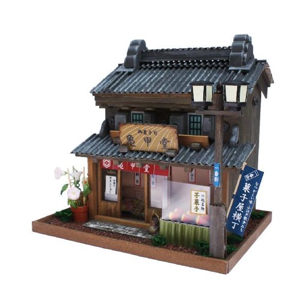 ●ミニチュアキット●商品名街道シリーズ「川越の蔵造り」●サイズＷ196　Ｄ146　Ｈ195★★☆日本の街道沿いに古くから残る建物をドールハウスで作りましょう。それぞれの建物はひとつずつ特徴があり、その歴史にも興味のもてる手ごたえのあるキット...