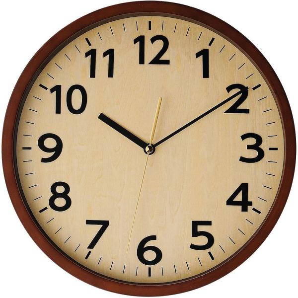ウォールクロック<br><br>●本体寸法：約φ298×45（D)mm<br>●重量：約870g（電池含まず）<br>●ムーブメント：日本メーカー製電波ステップムーブメント（秒針なし）<...