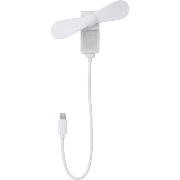 Walk with the Breeze 〜風と、歩こう〜　　スマートフォンそのものに取り付けられ、操作しながら風を送れます。　画期的なミニファンです。　　　商品サイズ：約 W8.7×D4.8×H4.5 cm　羽サイズ：8.7 cm （2枚...