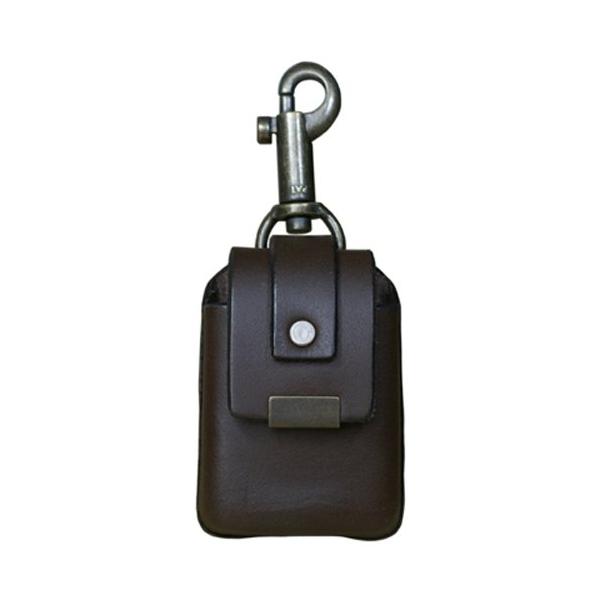 ●本革製のライターケース　●キーホルダー付　●日本製●サイズ:(約)107×45×39mm　●本体重量:(約)34g　　