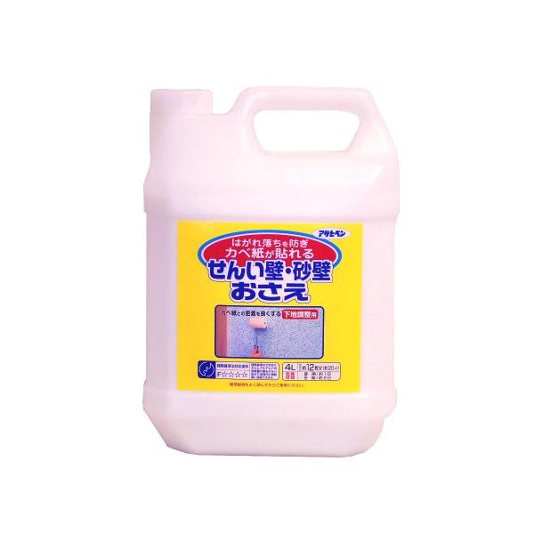 ●サイズ：12×19×28cm●重量：4725g●製造国：日本●仕様：塗り面積:タタミ12枚分(約20m2)<BR><BR>せんい壁・砂壁などに、カベ紙を貼る時の下地調整用塗料で、壁面を補強してはがれ落ちを防ぎ、カベ...