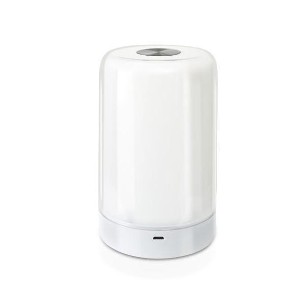 電池・給電式のタッチセンサーナイトライト。　スイッチをタッチするごとに光の強さが変わるタッチセンサーナイトライト。　操作音は静かなので、おやすみ時に最適です。　ルームライトや読書などにオススメ。　電池・給電式で場所を選びません。　シンプルな...