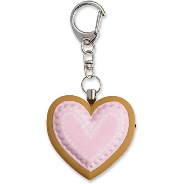 本物のアイシングクッキーのような防犯ブザー！　【商品説明】　○チェーンを引くと大きな音が鳴り響きます(85db)　誤作動防止スイッチ付きだから誤って作動した場合でも電源スイッチをオフにすれば停止します。　○ピンプラグは引き抜けないタイプだか...