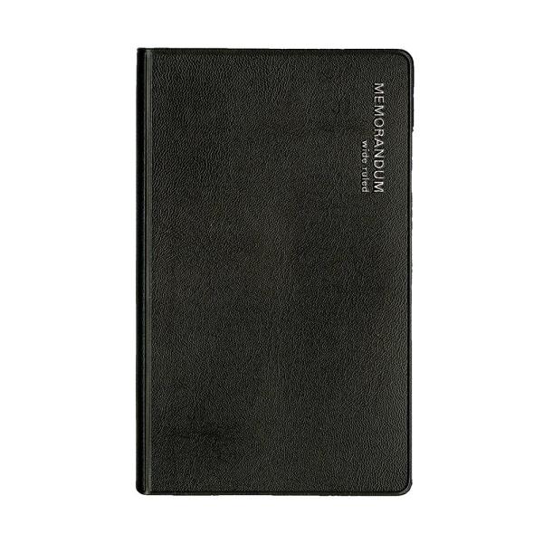 大きく書けて見やすい太罫タイプの手帳。　太罫9mm幅 14行 208P。　　149X92X12mm　