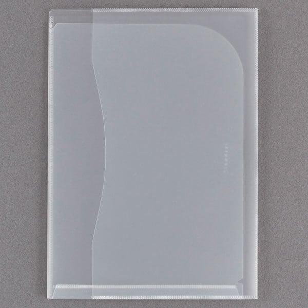 【商品説明】　ノートや手帳と一緒に使うことで機能を追加し、快適に使えるアイテム　　見開きで収納　○A5サイズの内面ポケットは、A4サイズのプリントが見開きで収納できる仕様になっています。　　左右のポケット　○左右それぞれに別の書類を分けて保...