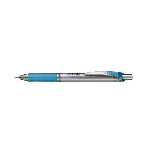 ●芯径:0.5mm●軸色:スカイブルーシルバーカラーがスタイリッシュなシャープペンシル。【特長】・シルバーカラーがスタイリッシュなシャープペンシル。・ペン先はスライド式で先端を保護します。・替消しゴム：Z2-1N　▲メール便発送商品▲代引不...