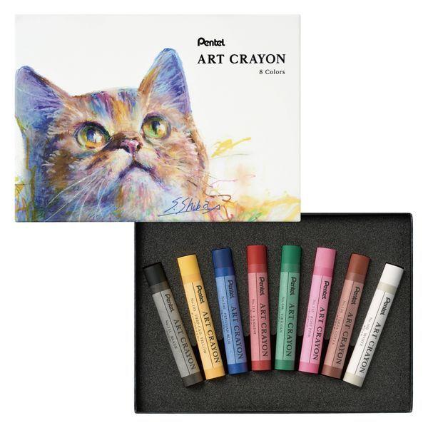 【商品説明】　○もう一度描きたくなるクレヨン。　大人が日常で描くことに寄り添う「アートクレヨン」は、クレヨンの手軽さで、油絵のようなタッチの絵を描ける画材です。　　筆圧によって線幅を自由自在にコントロールできる柔らかなテクスチャで、鮮やかな...