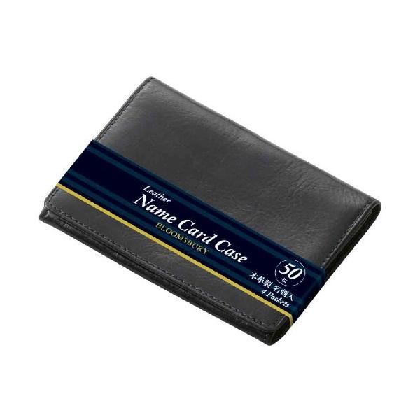●素材:牛革●マチ無し カード入り 名刺50枚収納可能●W10.8cm×H7.7cm×D1.8cm●LEATHER　GOODS　５０枚名刺入れ●本体サイズ：W１０８×H７７×D１８mm●本体重量：３５ｇ●素材：牛革●仕様：名刺５０枚収納可（...