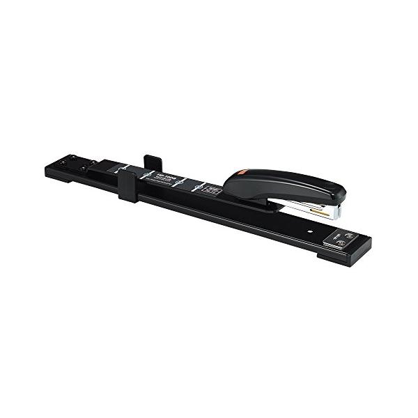 ●本体サイズ:H55×W43×D309mm●質量:380g●最大とじ枚数:15枚●とじ奥行:235mm(最大)●使用針:No.10-1M、No.10-2M、No.10-5M、No.10-1Mステンレス、カラー針No.10-1M●寸法／幅４３...