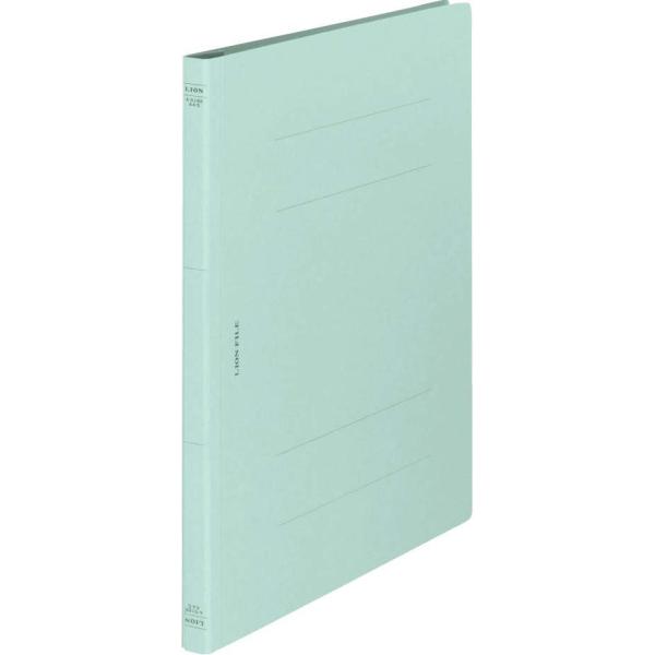 【商品名：（まとめ買い）ライオン事務器 フラットファイル 樹脂押え具 A4タテ 150枚収容 背幅18mm A-518KA4S 水 103-63 〔10冊セット〕】　【商品説明】　○フラットファイル＜環境＞　　【詳細】　・製品寸法：幅（W）...