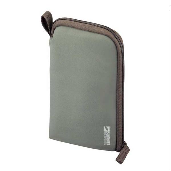 【商品名：（まとめ買い）リヒトラブ SFJコラボ スタンドペンポーチ L字自立するペンポーチ 収納18本 サンドベージュ A-3201-16 〔3個セット〕】　【商品説明】　(SURFRIDER FOUNDATION JAPAN×LIHIT...