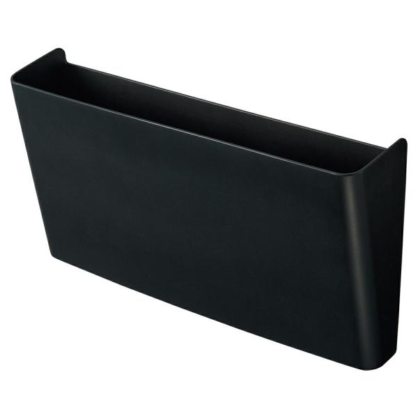 【商品説明】　スチール面に貼り付けて壁面を有効活用できるマグネット付きポケットです。　自由に組み合わせて使えるS、M、Lの３サイズ展開です。　MサイズにはSサイズが3個、LサイズにはSサイズが4個重ねられるモジュール設計です。　　収納物が前...