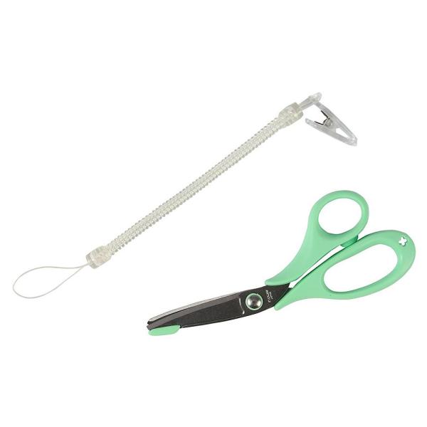 ●「非粘着刃」「曲線刃」「アーチ刃」の３機能を備えたナース用はさみ。　●のりやテープなどを切ってもベタベタしない「非粘着刃」、刃先でも軽い力で切れる「曲線刃」、厚手のものも切りやすい「アーチ刃」の３Ｆ（機能）刃を採用。　　サイズ:14.5×...