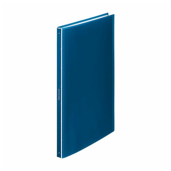 【詳細】　●本体寸法：W15×H307×D234mm　●本体重量：328g　●サイズ：A4タテ　●ポケット数：40(20枚)　●最大ポケット数：50(25枚)　●適正収納枚数（枚）：80　●表紙：カラー透明PP表紙　●台紙：なし　●表紙厚：...