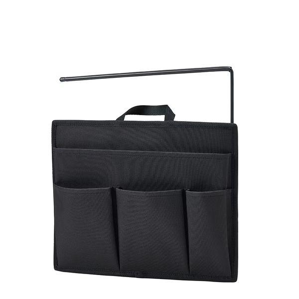 【商品説明】　移動中はバッグインバッグ。デスクでは出してそのままハンギング。　カバンから出してデスクにかけるだけのオーガナイザー。カバンの中でも自立しやすい芯材入りのハード仕様。　　ポケットにサッと道具を入れるだけで、いつでも取り出しやすく...
