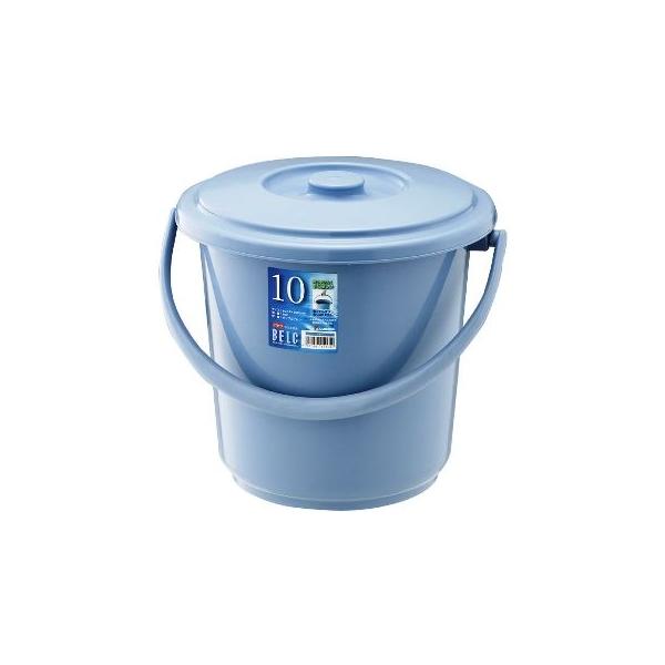 ●サイズ:直径27.9×高さ25.8cm●本体重量:459g●材質:PP●原産国:日本●容量:10L[商品スペック]内訳：容量：10L蓋セット時サイズ：直径289＊280hサイズ：直径279＊258h[商品詳細]「ベルク バケツ 10SB ...