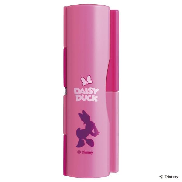 大人気ディズニーキャラのハンコケースです。デイジーがシルエットで登場。〈br〉使いやすさにこだわった、形態に便利なハンコケース。朱肉つき。速乾性に優れた朱肉で、乾きが速く、美しい印影が残せます。直径12mm×長さ60mmまでの印鑑が1本収納...