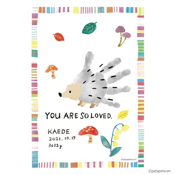 【商品説明】　○お子様の「今」をかわいく残せる手形アート♪　カラフルな手形や足形のスタンプをシールやペンで装飾して、世界に一つだけの作品を作る手形アート制作キットです!　　○肌にやさしい専用スタンプパッドで押したお子様の手形・足形に、飾り付...