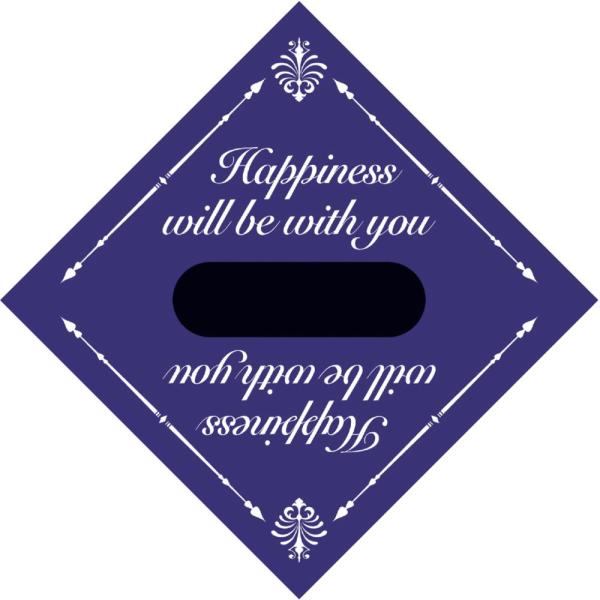 上品でエレガンスなデザインの三角くじです。　サイズは70×70mm。　くじの裏面にお好みの内容（等級や文字）を自由に書き込み、貼り合わせるだけでオリジナルのくじが簡単に作成できます！くじを一から作る煩わしさがありません。　イベント会社様や各...