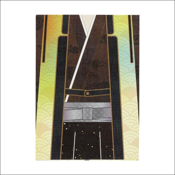 和風のデザインが特徴の御集印帳です。登城の記念となる「ご城印(ごじょういん)」や御朱印や御集印を集めるための帳簿や冊子として使用されます。　　登城の記念となる「ご城印(ごじょういん)」集めが楽しくなるような陣羽織柄デザインです。陣羽織は、武...