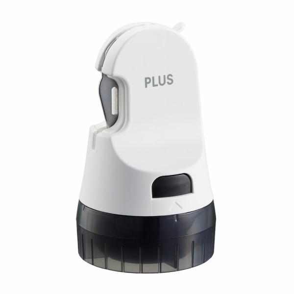 【商品名：（まとめ買い）プラス ローラーケシポン 個人情報保護スタンプ 箱用オープナー 交換式 レギュラー ホワイト IS-590CM 〔3個セット〕】　【商品説明】　個人情報や宛名を隠すことができるセキュリティスタンプ　　インクカートリッ...