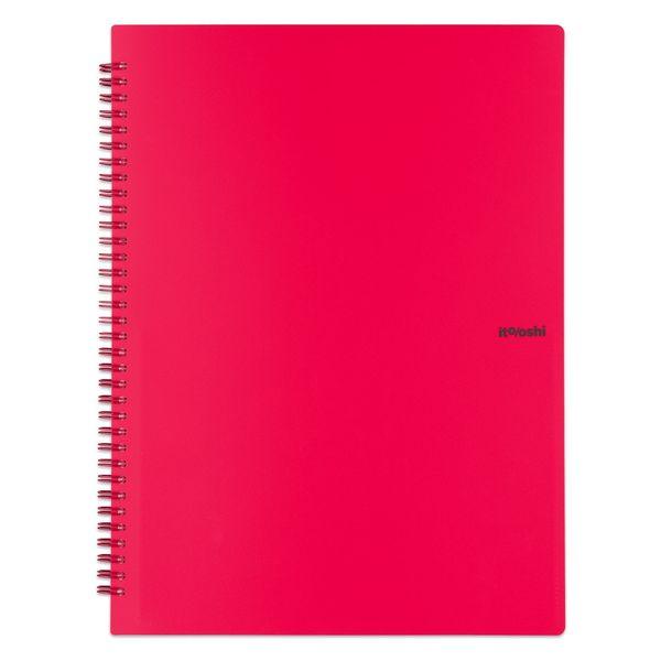 【商品説明】　【A4クリアーホルダーをたくさん収納してもコンパクトな厚みの1ポケットのツインリング型ファイル】　　A4クリアーホルダーや雑誌の切り抜き、チラシの収納に最適なツインリング型ファイル。　○ファイルが広がりにくいツインリング型　収...