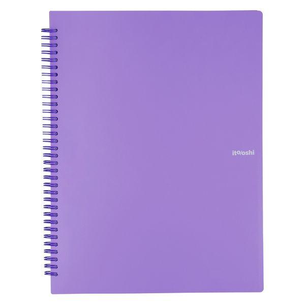 【商品説明】　【A4クリアーホルダーをたくさん収納してもコンパクトな厚みの1ポケットのツインリング型ファイル】　　A4クリアーホルダーや雑誌の切り抜き、チラシの収納に最適なツインリング型ファイル。　○ファイルが広がりにくいツインリング型　収...