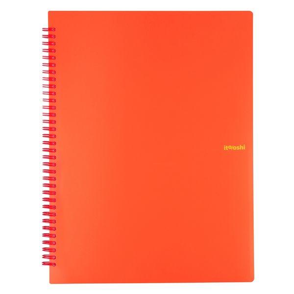 【商品説明】　【A4クリアーホルダーをたくさん収納してもコンパクトな厚みの1ポケットのツインリング型ファイル】　　A4クリアーホルダーや雑誌の切り抜き、チラシの収納に最適なツインリング型ファイル。　○ファイルが広がりにくいツインリング型　収...