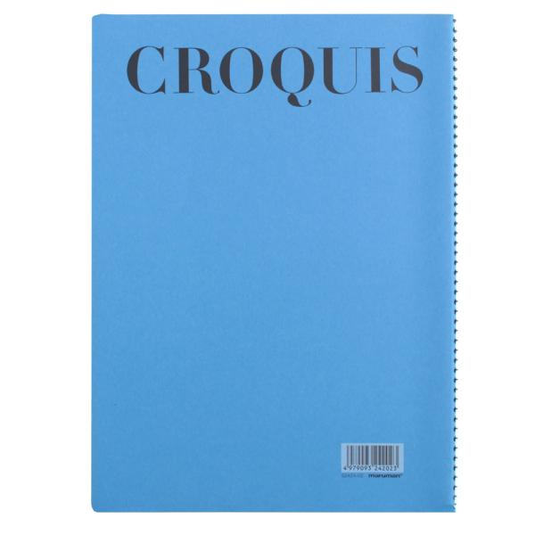 マルマンの国産オリジナル画紙のクリームコットン紙を使用したスケッチブック。　ソフトなので筆圧によって強弱やかすれなどの表現が可能。　簀目のタテ線を目安に線を引くことができます。　描画材料とのコントラストが生きるクリーム色です。　クリームクロ...