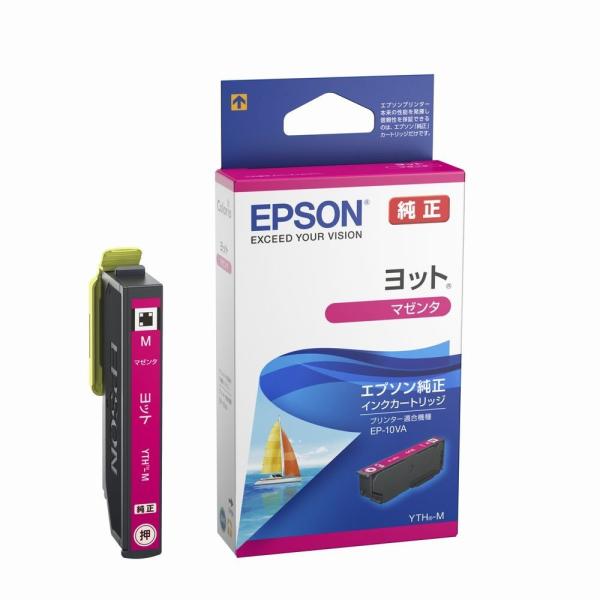 対応機種:EP-10VA / EP-30VA　　*最新の対応機種はエプソンのホームページをご確認ください　　EPSON エプソン純正インクカートリッジ YTH-M マゼンタ　　▲メール便発送商品▲代引不可▲日時指定不可▲宅配便商品と同梱時は...