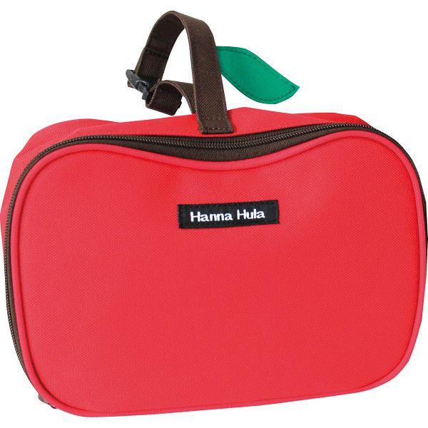 りんごの可愛いデザイン。コンパクトなサイズながら、しっかり収納。お着換え入れ、化粧ポーチとしても。　　【商品内容】●内側＝オープンポケット×１●バックル付き●開閉＝Ｗファスナー式　【商品サイズ】●約２２．５（短辺２１）×マチ７×１５ｃｍ・本...