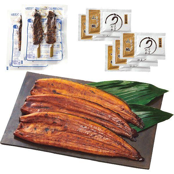 産地問屋だからこそ仕入れられる「うなぎ専門店」と同等のうなぎ。蒸し時間をやや長めに、じっくりと白焼きにし、本醸造醤油、本みりんをベースにたまり醤油を加えた特製焼きタレを４度づけして独自の炙り焼き製法で焼き上げました。うなぎの肝は１尾にひとつ...