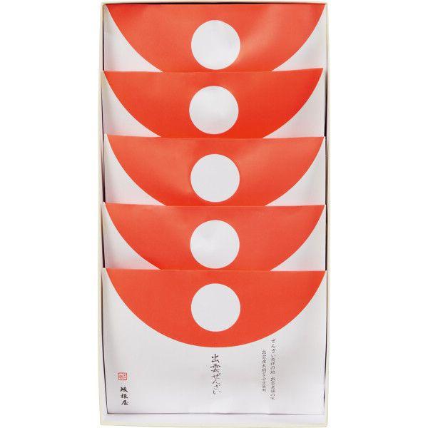 縁結びで有名な出雲大社はぜんざいの発祥地でもあります。創業１５０年の坂根屋が作るぜんざいは出雲産大納言小豆を使ったレトルトパックのぜんざいと、奥出雲のもち米を使った紅白餅のパックの詰め合わせ。開封し、耐レンジの器に入れてレンジで温めて頂くだ...