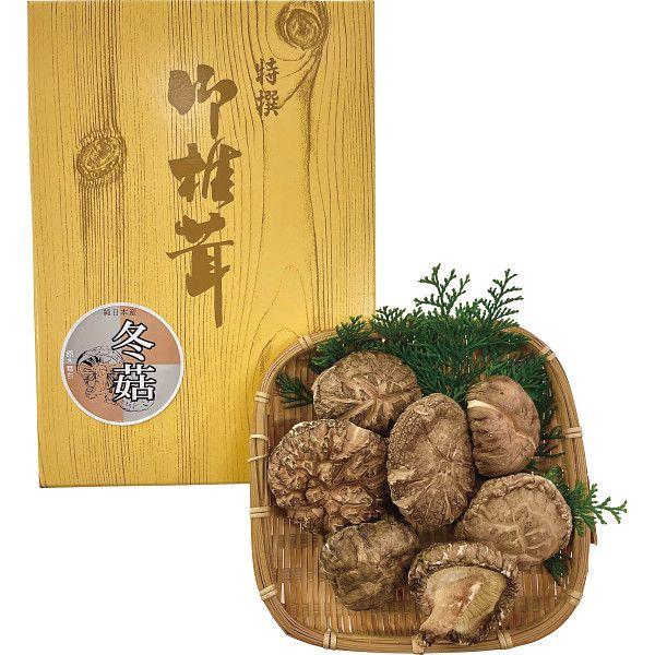 昔ながらの原木栽培で育った風味豊かな肉厚どんこ椎茸　　【商品内容】●国産原木乾椎茸どんこ４０ｇ　【箱サイズ】19.5×27.5×4cm　【箱入重量】165g　【宅配区分】常温　【賞味期間】365日　　[ しいたけ セット 詰め合わせ ギフト ]　