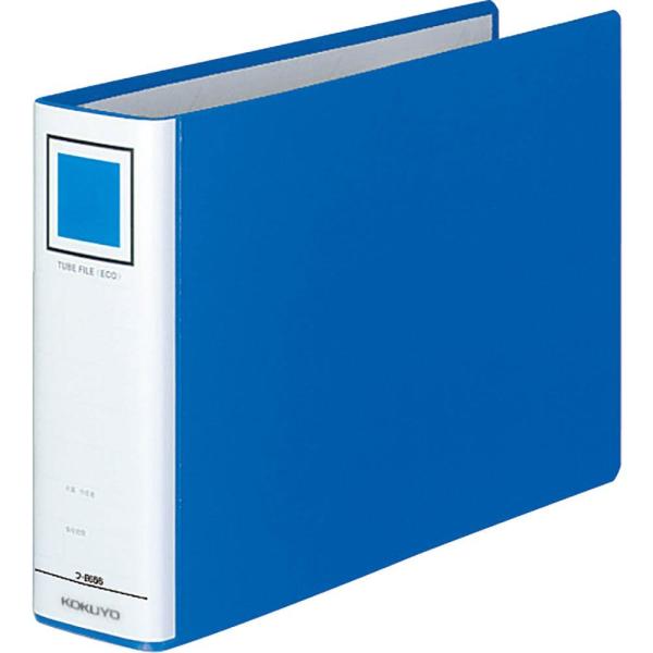 ●B5サイズ500枚用のチューブファイルです。　●とじ具と表紙に分別廃棄が可能です。　●スリム設計のとじ具の採用で棚内の収納効率アップしました。　●カラー仕切カード付きです。　　【寸法】 65×288×192mm　【サイズ】 B5-E　【収...