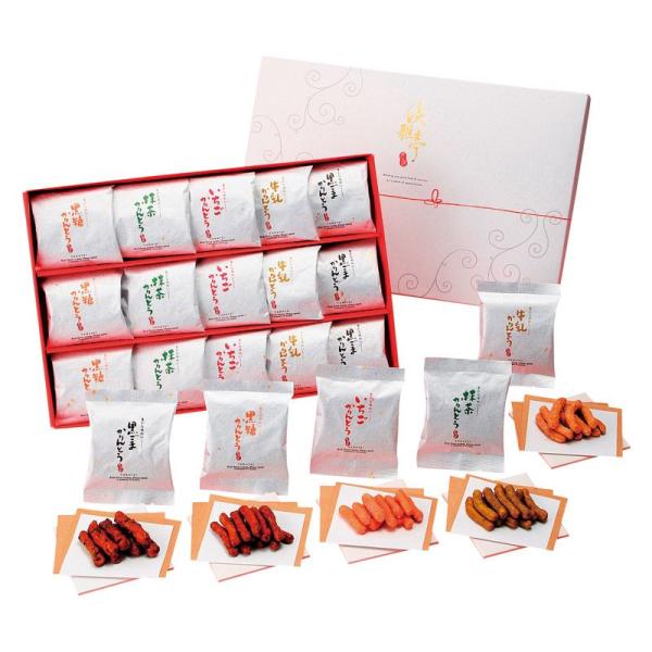 「日本伝統菓子かりんとう」 ひとつひとつ丁寧に作り上げた風味豊かな味わいをお楽しみください。　　【セット内容】セット内容/黒糖かりんとう・黒ごまかりんとう・牛乳かりんとう・抹茶かりんとう・いちごかりんとう（各10g）×各3　【本体重量】0....