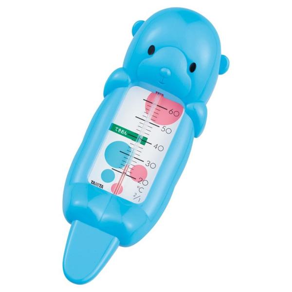 お風呂に浮かせて使うかわいい湯温計。　　・赤ちゃんの入浴時に必需品。・お風呂に浮かせて使える可愛い湯温計。　　【商品サイズ】17×6.2×4.5cm　【本体重量】0.09kg　【箱サイズ】6.5×4×23cm　【箱入重量】0.1kg　【材質...